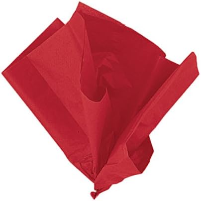 Amazon.com: 26" x 20" Red Tissue Paper Sheets, 10ct: Home & Kitchen