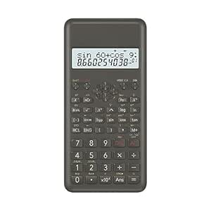 HDF Non-Programmable Scientific Calculator, 240 Functions and 2-line ...