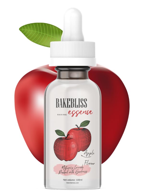 Bakebliss Essences Apple Flavour 100ml : Amazon.in: Grocery & Gourmet Foods