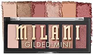 Amazon.com : Milani Gilded Mini Eyeshadow Palette with 6 Matte ...