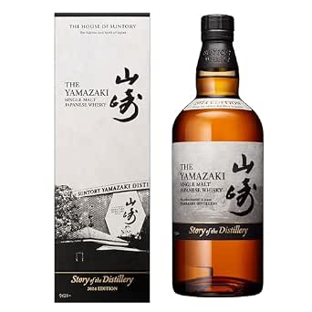 Amazon.co.jp: Yamazaki Single Malt Whisky Story of the Distillery 2024 ...