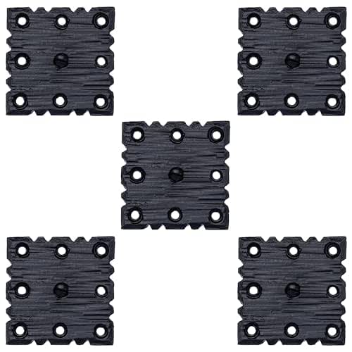 Amazon.com: 5 Pack 2 Inch Large Square Clavos Decorative Nails – Black ...