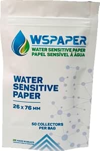 Amazon.com: Water Sensitive Paper (WSP) for Sprayer Calibration - 50 ...