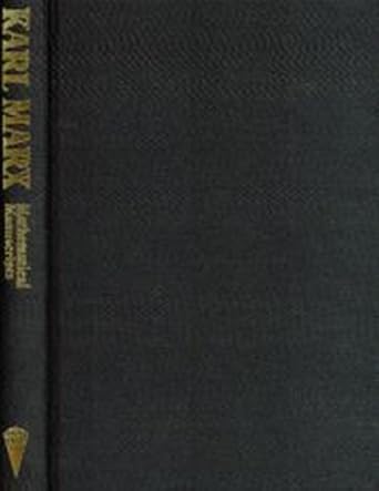 Mathematical Manuscripts of Karl Marx | Amazon.com.br