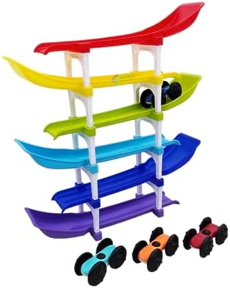 Buy SANTALON Racer Ramp Toy with 4 Cars, 6 Ramps and Race Track for 1 ...