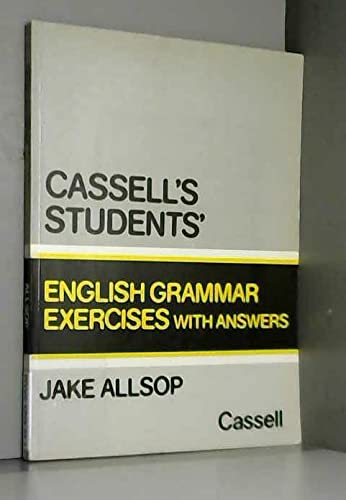 Students' English Grammar Exercises with Answers: Allsop, Jake ...