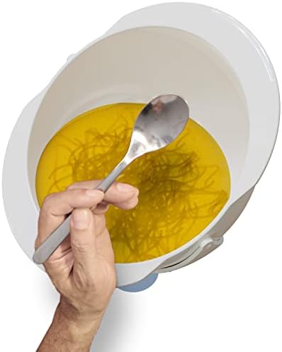 Amazon.com: Modaliv Adult Size Scooper Bowl with Silicone Placemat ...