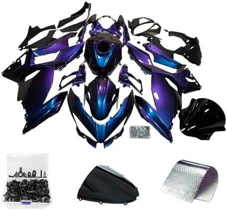 Amazon.com: ZXMOTO Chameleon Painted Motorcycle Bodywork Fairing Kit ...