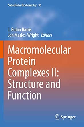 Amazon.com: Macromolecular Protein Complexes II: Structure and Function ...