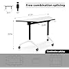 Amazon.com: 6 Pack Conference Room Tables,Folding Conference Tables ...