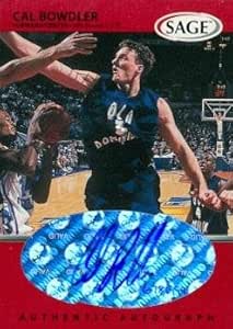 Cal Bowdler autographed Basketball Card (Old Dominion) 1999 SAGE Rookie ...