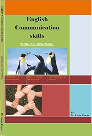 Buy Communication Skills Verbal and Non Verbal Book Online at Low ...