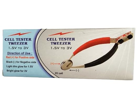 Batteries/Cell Tester Tweezer : Amazon.in: Electronics