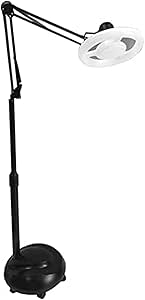 Amazon.com: Led Magnifying Lamp, Dimmable Super Bright Illuminated ...