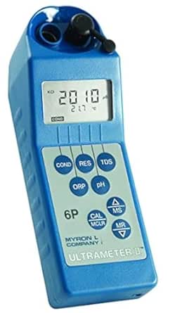 Myron l ULTRAMETER 6PII FCE 6p ph cond tds orp cl2 multimeter : Buy ...
