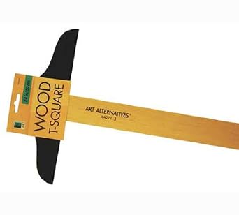 Amazon.com: Acrylic Edge Maple T-Square 24In : Arts, Crafts & Sewing