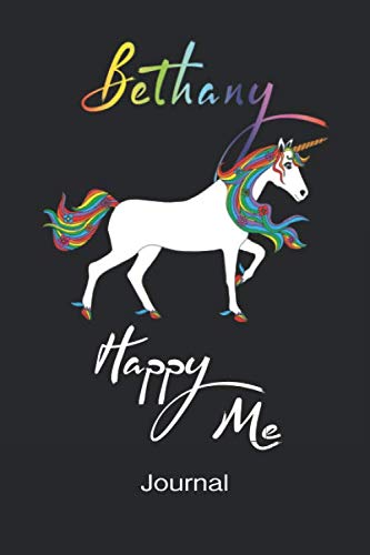 Bethany Happy Me Journal: Personalised Daily Gratitude Journal For ...