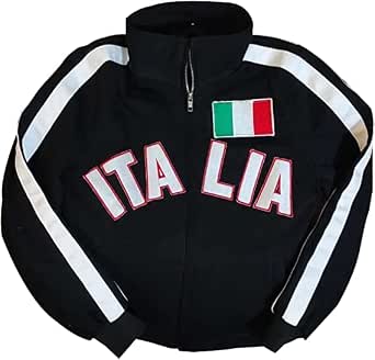 Outfittz Italian Track Italy Jacket Men Italia Jacket at Amazon Men’s ...