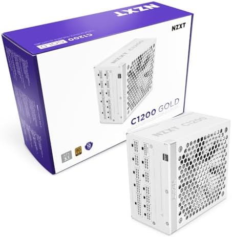 Amazon.com: NZXT C1200 Gold ATX 3.1 - Fully Modular Low-Noise PC Gaming ...