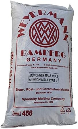 Weyermann Münchner Malz geschrotet 25kg Made in Germany, Bier brauen ...