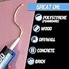 Amazon.com: Loctite PL300 Foamboard Adhesive, 10 fl oz, Cartridge (12 ...