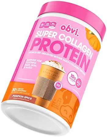 Amazon.com: Obvi Collagen Peptides, Protein Powder, Keto, Gluten and ...