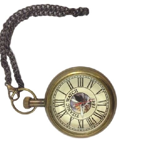 A.R.I Pocket Watch Titanic Dial : Amazon.in: Home & Kitchen