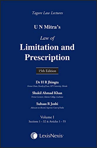 Law of Limitation and Prescription: U. N. Mitra: 9789386515629: Amazon ...