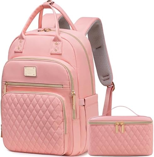 Amazon.com: Weitars Lunch Backpack for Women,15.6 Inch Laptop Backpack ...