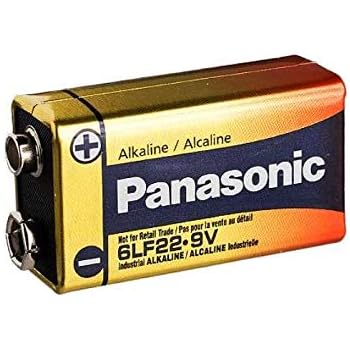 Amazon | Panasonic 9V形アルカリ乾電池 10個 006P | パナソニック(Panasonic) | 乾電池