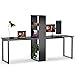Amazon.com: sogesfurniture Large Double Workstation Computer Desk Dual ...