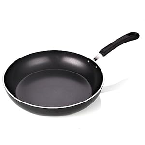 Buy Cook N Home 12-Inch Nonstick Heavy Gauge Saute Skillet Fry Pan ...