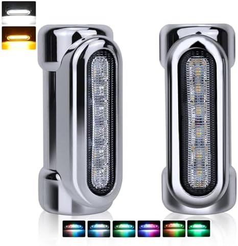 Amazon.com: JESTMOTOR Motorcycle Highway Crash Bar Lights - Multicolor ...