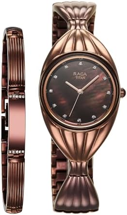 Titan Raga Memoirs Women's Watch – Mother of Pearl Dial | Quartz Analog ...