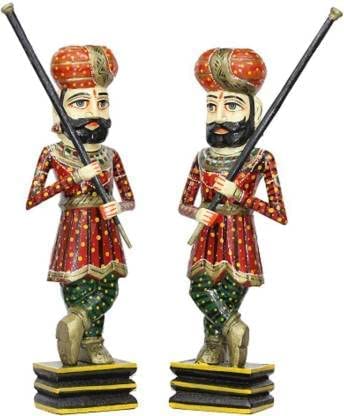 Buy NATURALS EXPORT Wooden Handmade Decoration Showpiece Figurine ...