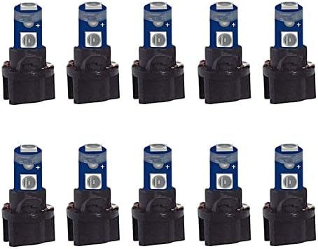 Amazon.com: BlyilyB 10-Pack Blue T5 2721 37 74 Wedge Led Bulb PC74 ...