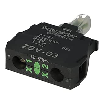 ZBV-G3 | ZBVG3 | SCHNEIDER Light Block for Head 22, Green, Integral LED ...