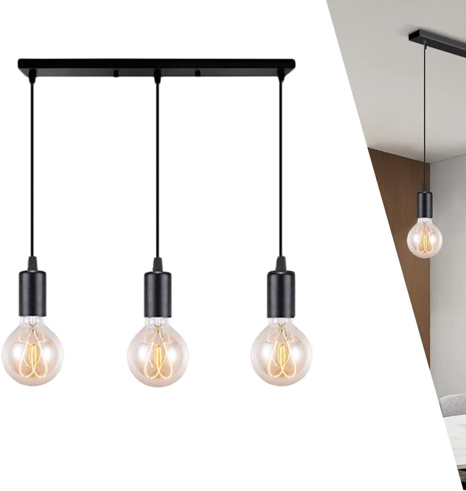 Lucide FIX MULTIPLE - Suspension - Noir : Amazon.fr: Luminaires et ...