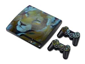 Amazon.com: Vinyl Decal Skin/stickers Wrap for PS3 Slim Play Station 3 ...