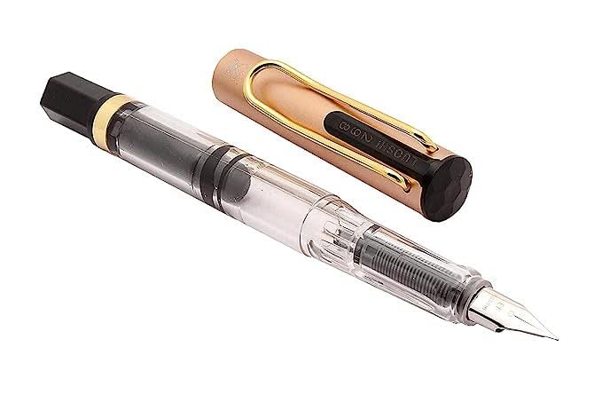 SCHMIDT Luoshi 298 Piston Mechanism Fountain Pen with Extra Fine Nib ...