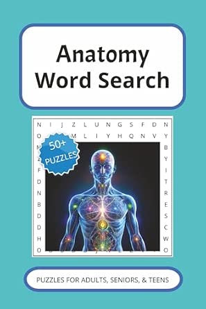 Anatomy Word Search Book: Easy to Read Print with puzzles about Anatomy ...