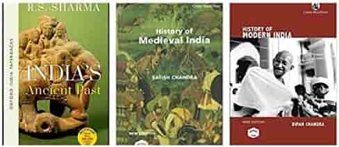 combo History of medieval india & History of Modern India & india"s ...