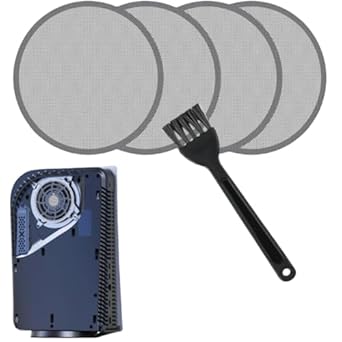Amazon.com: ACIDALIE PS5 Fan Dust Filter-with 4PCS Dust Cover,for PS5 ...