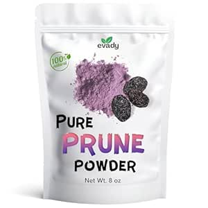 Amazon.com : Prune Powder 8 oz, Natural Powder for Beverages, Cooking ...