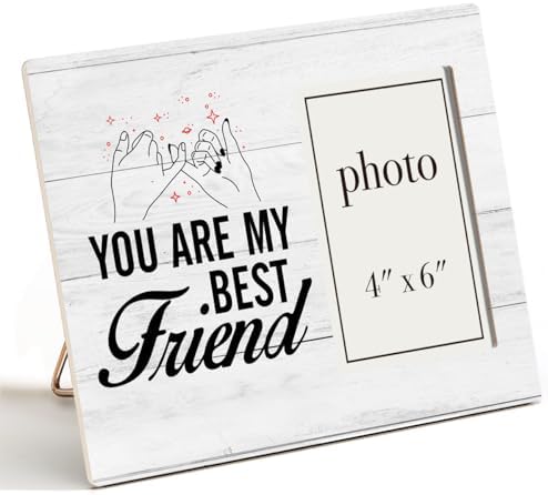 Amazon.com - Zauly Best Friends Wood Picture Frame, Best Friend Picture ...