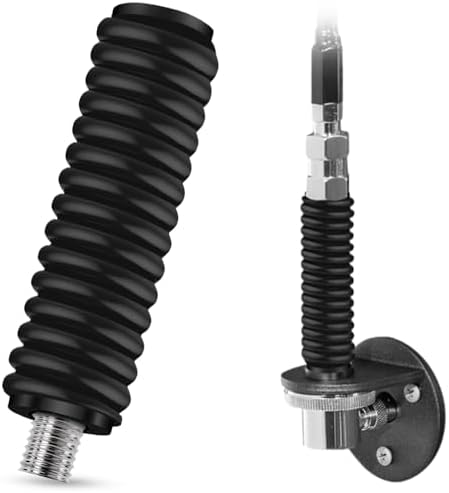 Amazon.com: AV DIRECT SS-3H Black CB Antenna Spring Mount, Black Heavy ...