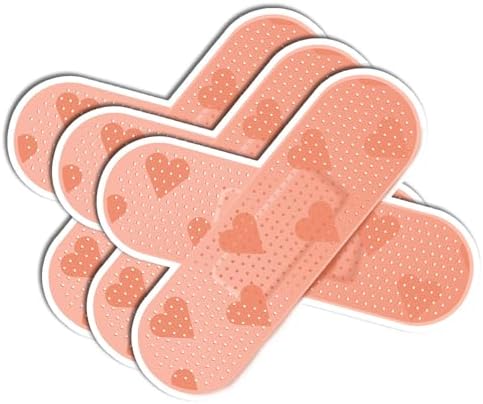 Amazon.com - 3PCS Car Bandage Sticker Funny Bumper Stickers to Cover ...