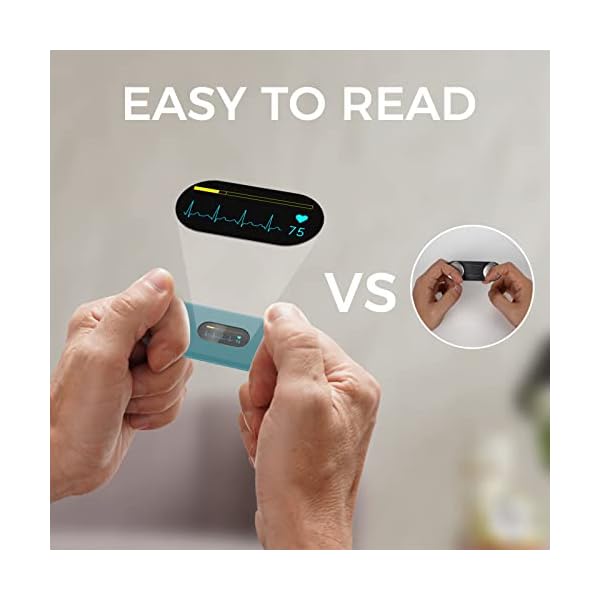 Livenpace Pocket HR Monitoring Device with Screen, Bluetooth Monitor ...