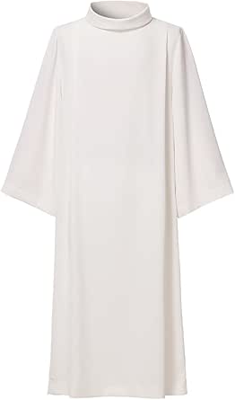 Amazon.com: BLESSUME Church Priest Liturgical Alb Robe : Clothing ...