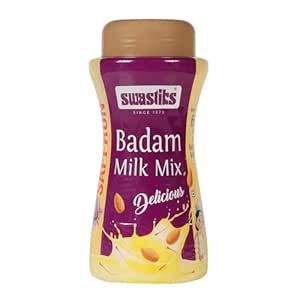 Swastiks Badam Milk Mix Powder, 1kg : Amazon.in: Grocery & Gourmet Foods